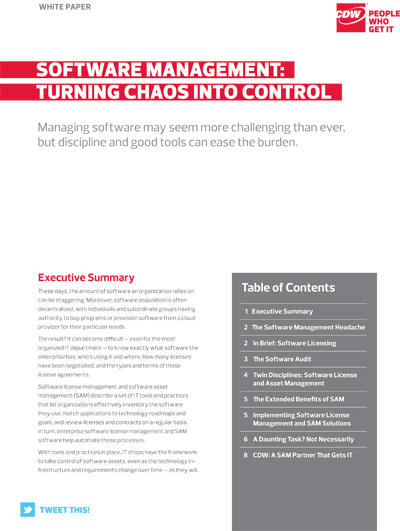Software Management: Turning Chaos into Control | BizTech Magazine