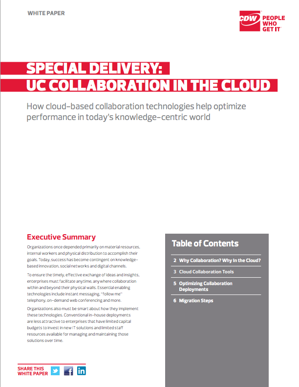 Special Delivery: UC Collaboration In The Cloud | BizTech Magazine