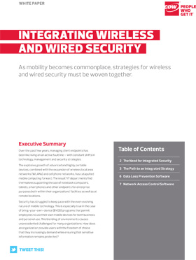 IntegratIng Wireless and Wired SecurIty | BizTech Magazine