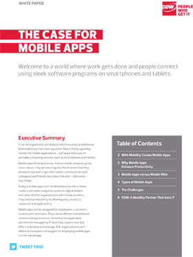 The Case for Mobile Apps | BizTech Magazine